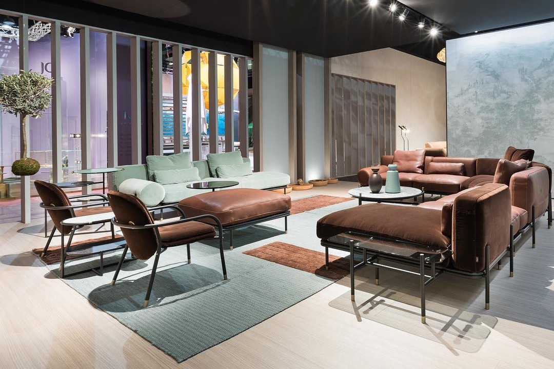 Salone del Mobile Milano_Coleção Selva Natuzzi Italia_Foto Divulgação_2 ...